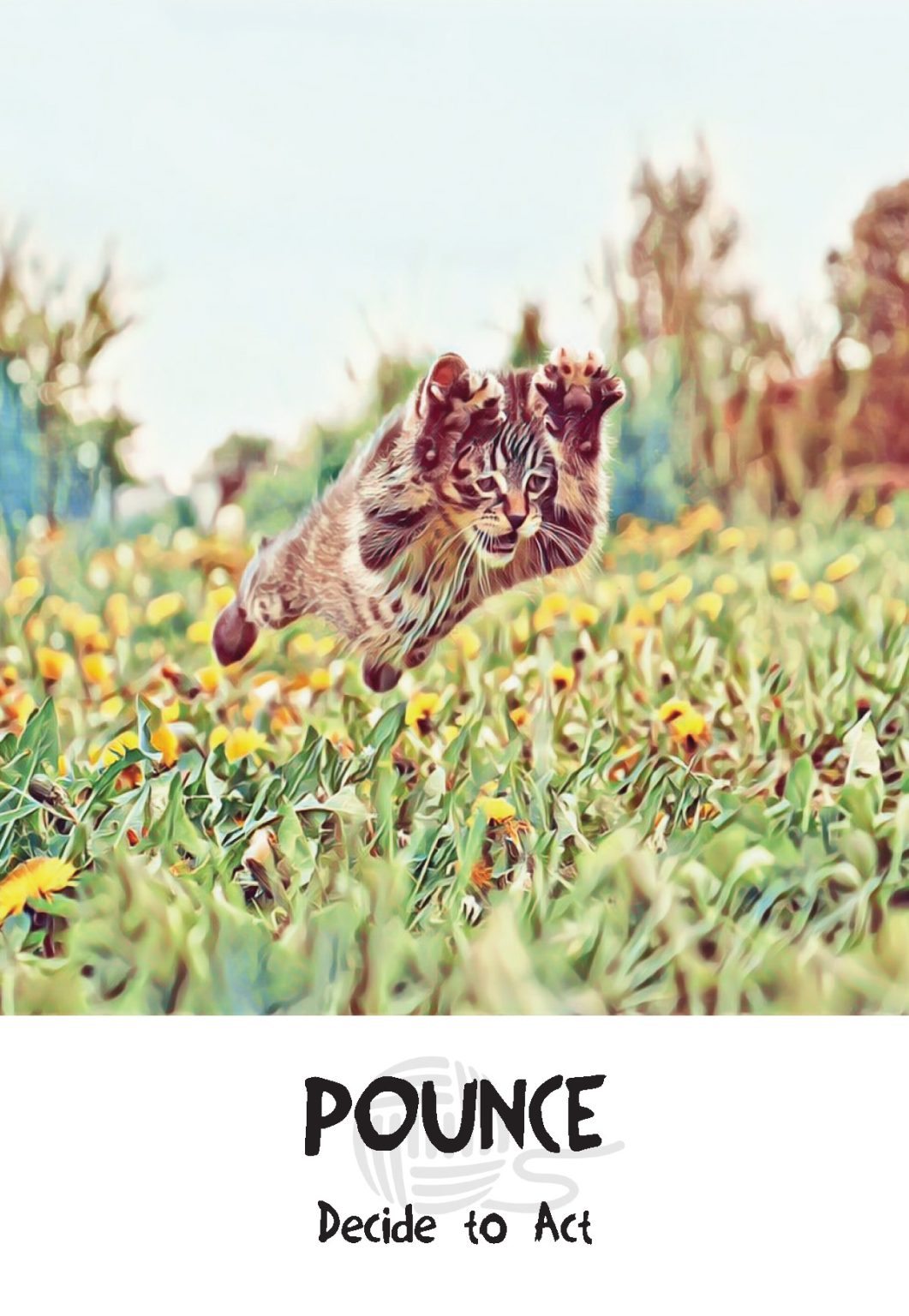 Cosmic Cat Wisdom Cards - EnlightenUp